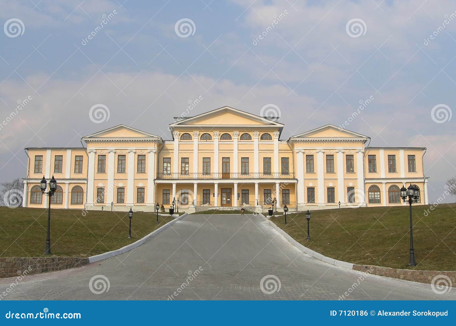 Russian manor near Moscow stock photo. Image of barton - 7120186
