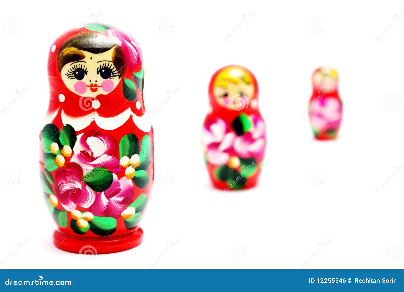 Russian Matrioska stock photo. Image of grass, babushka - 12255546