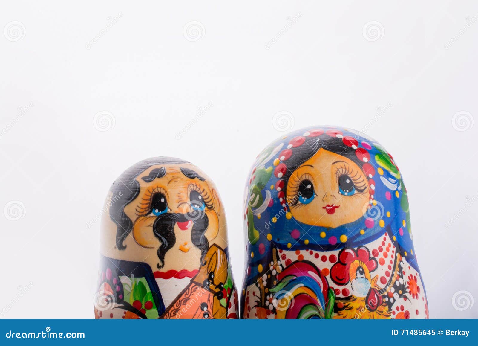 Russian matrushka toy stock image. Image of face, matryoshka - 71485645