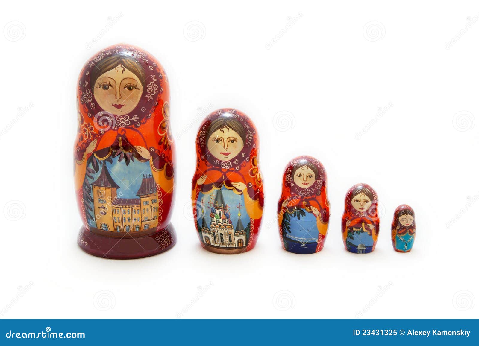 Russian matryoshka stock image. Image of figure, culture - 23431325