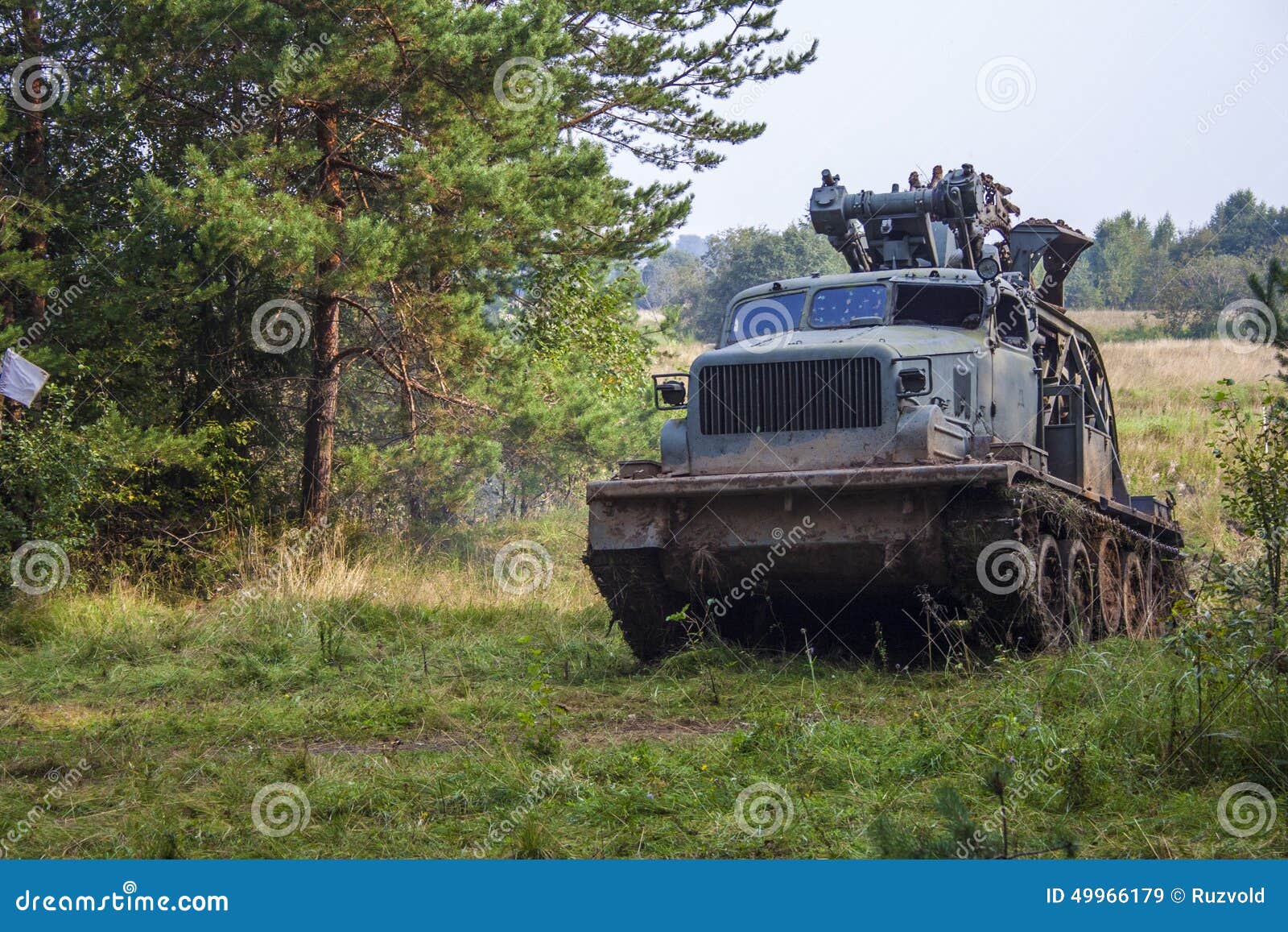 Crawler Excavator Digging Bucket On Construction Of High-speed Bypass ...