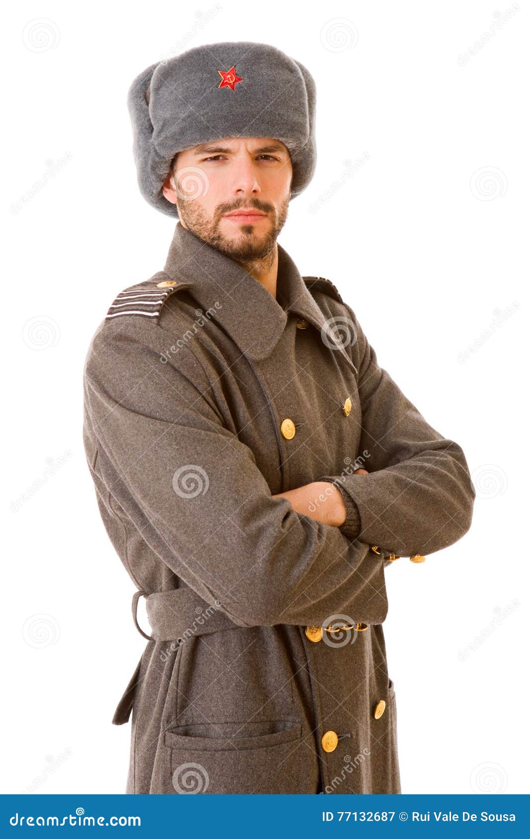 Russian military stock image. Image of officer, face - 77132687