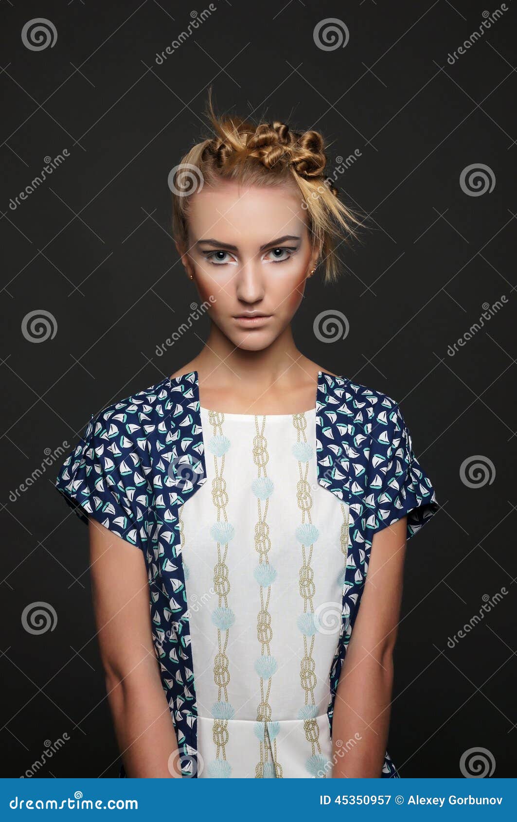 Russian model stock image. Image of close, beauty, fresh - 45350957