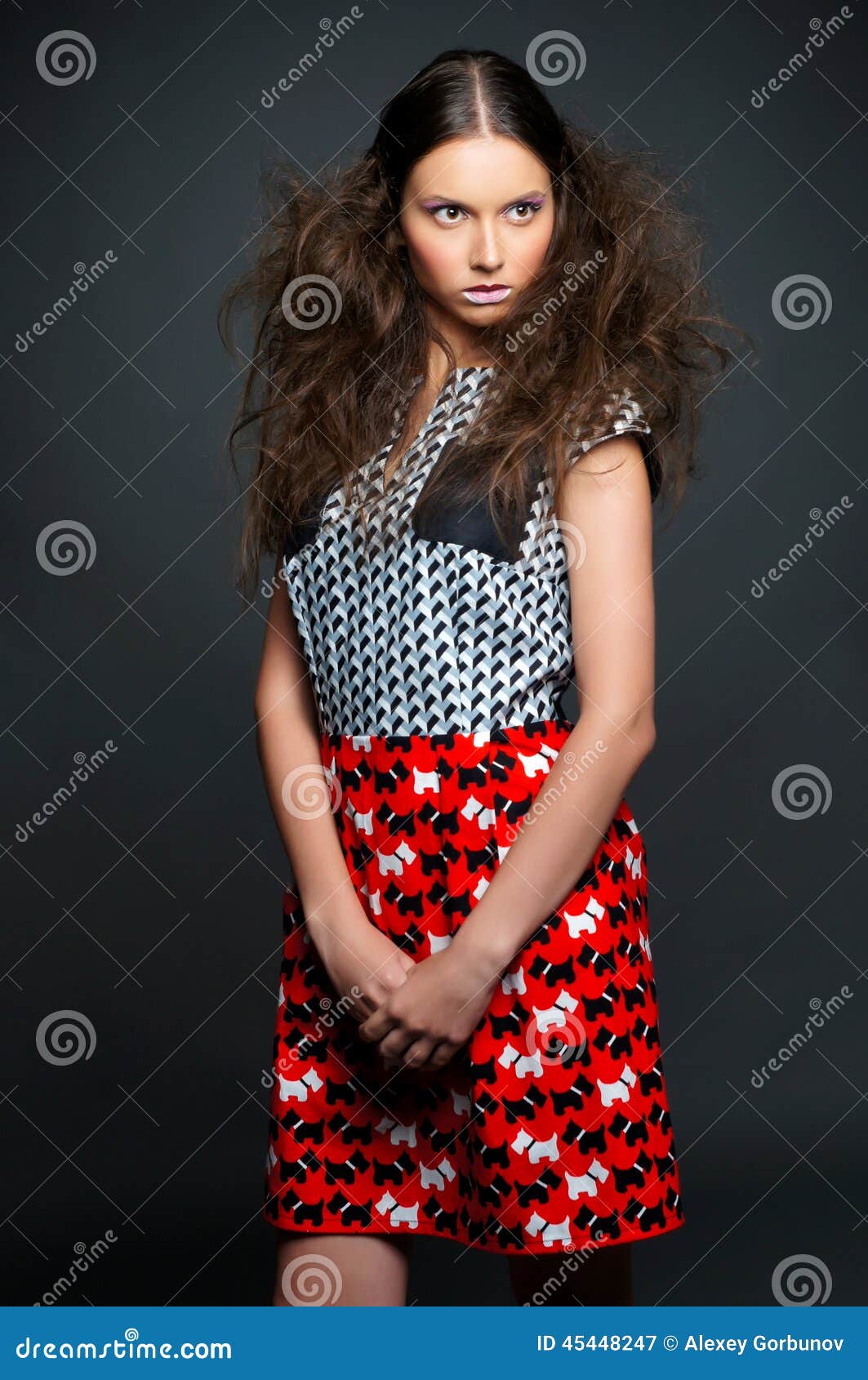 Russian model stock image. Image of beautiful, face, attractive - 45448247