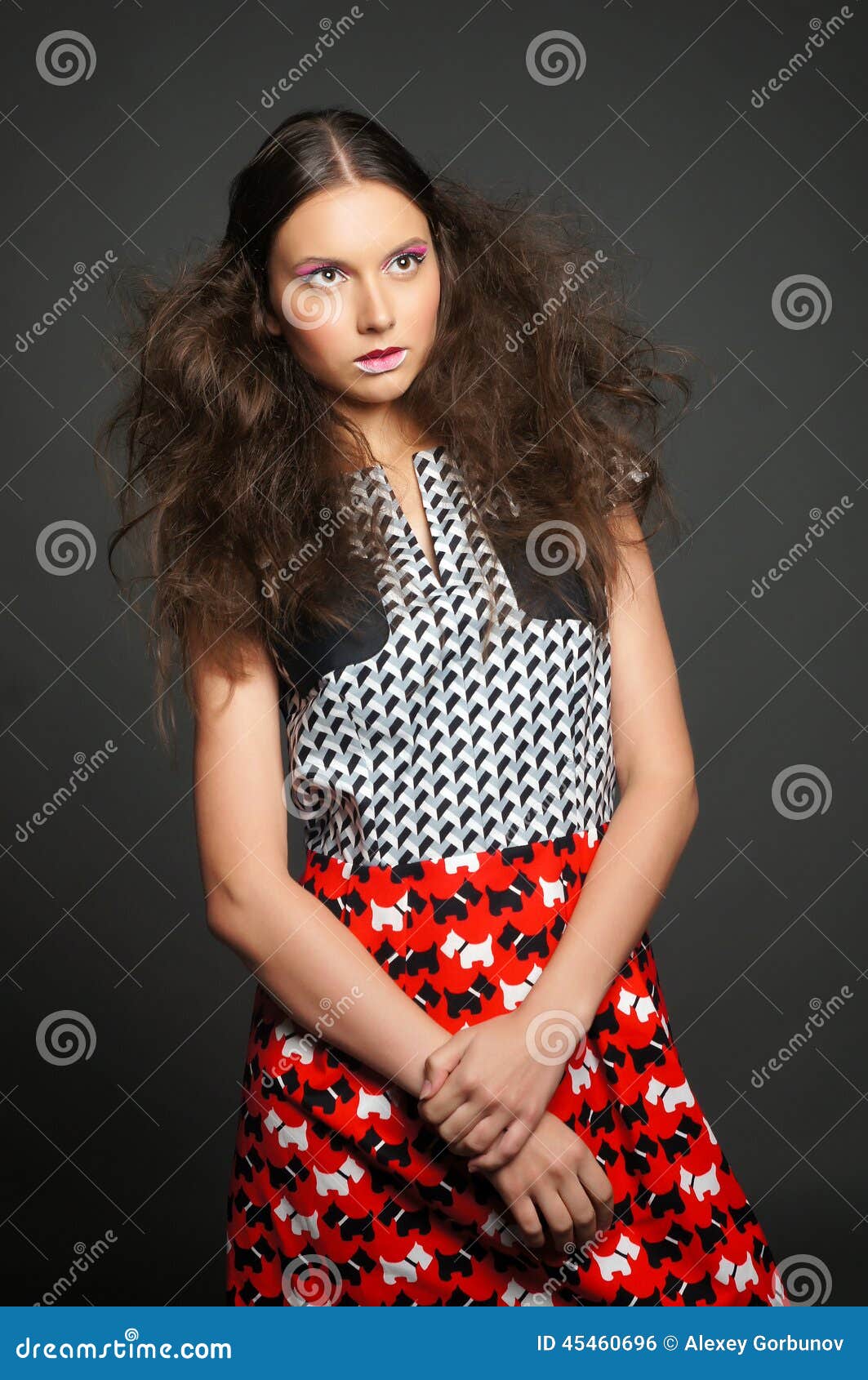 Russian model stock photo. Image of fresh, attractive - 45460696