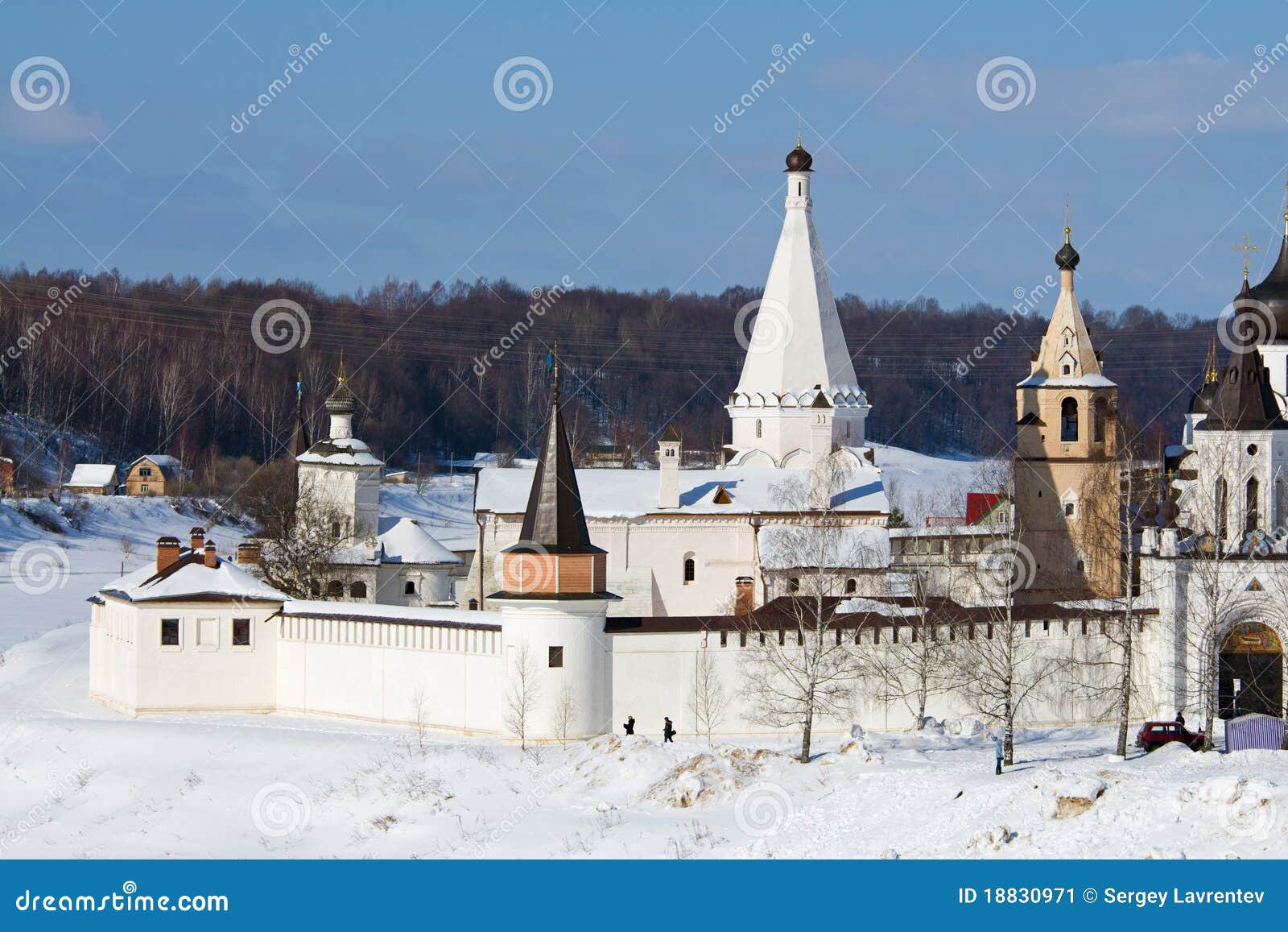 Russian monastery stock image. Image of sunny, structure - 18830971