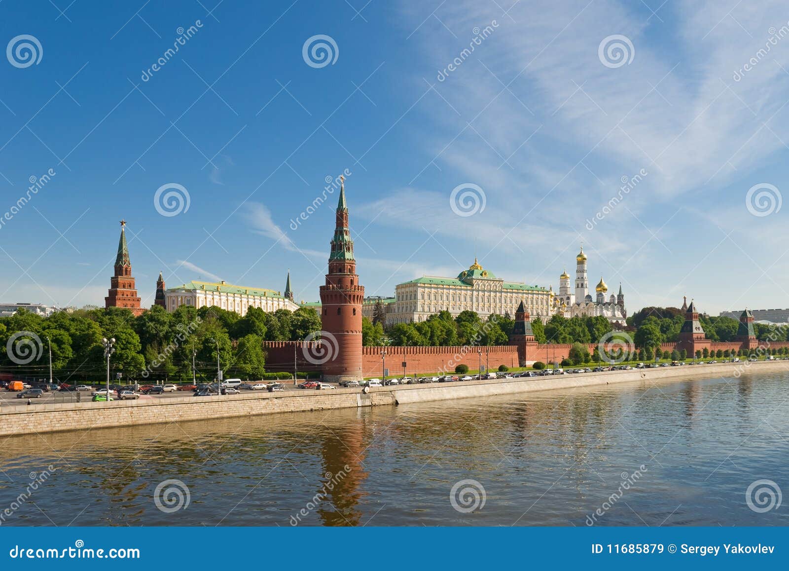 Russian Moscow Kremlin stock image. Image of monument - 11685879