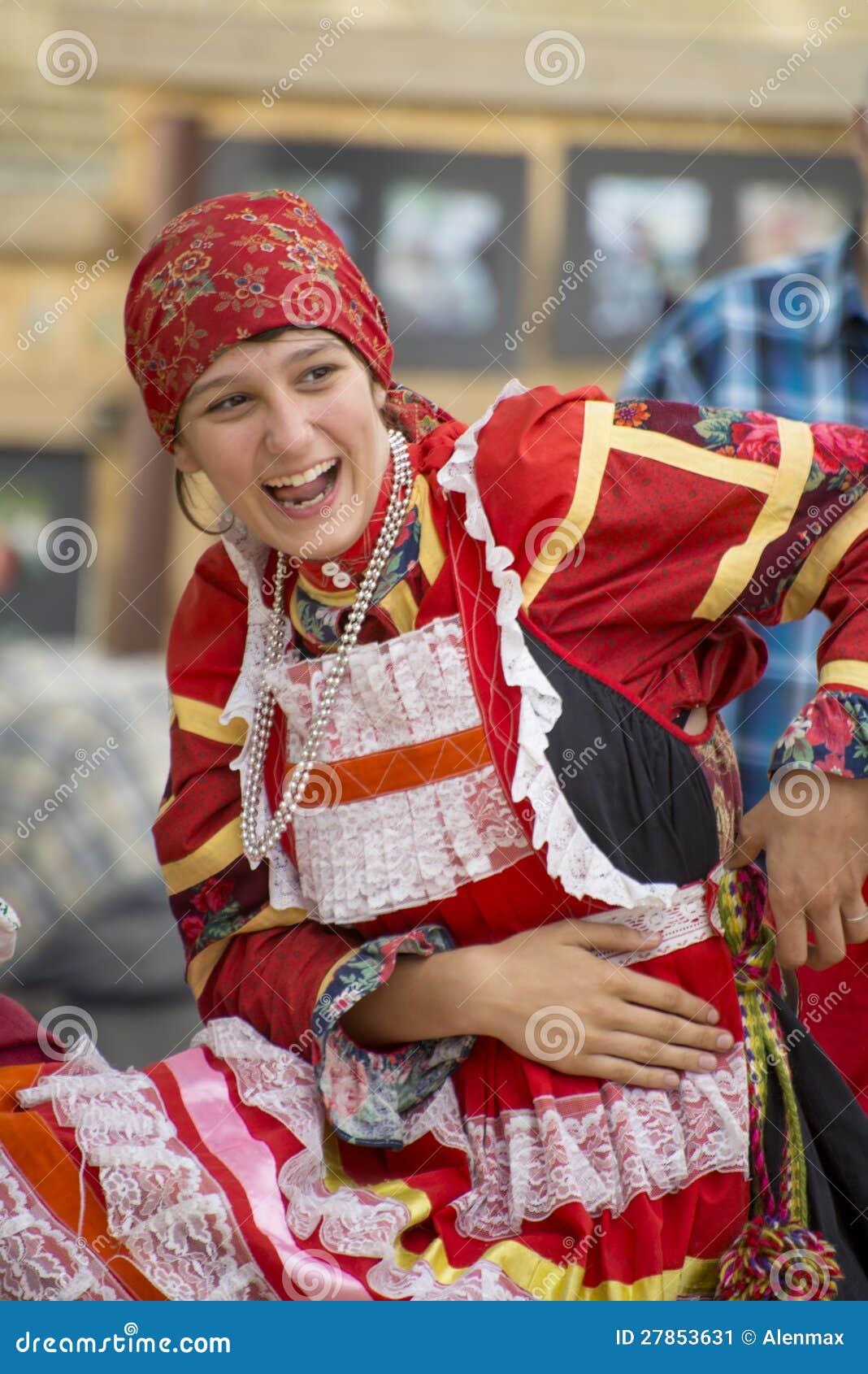 Russian national clothes. editorial photo. Image of traditional - 27853631