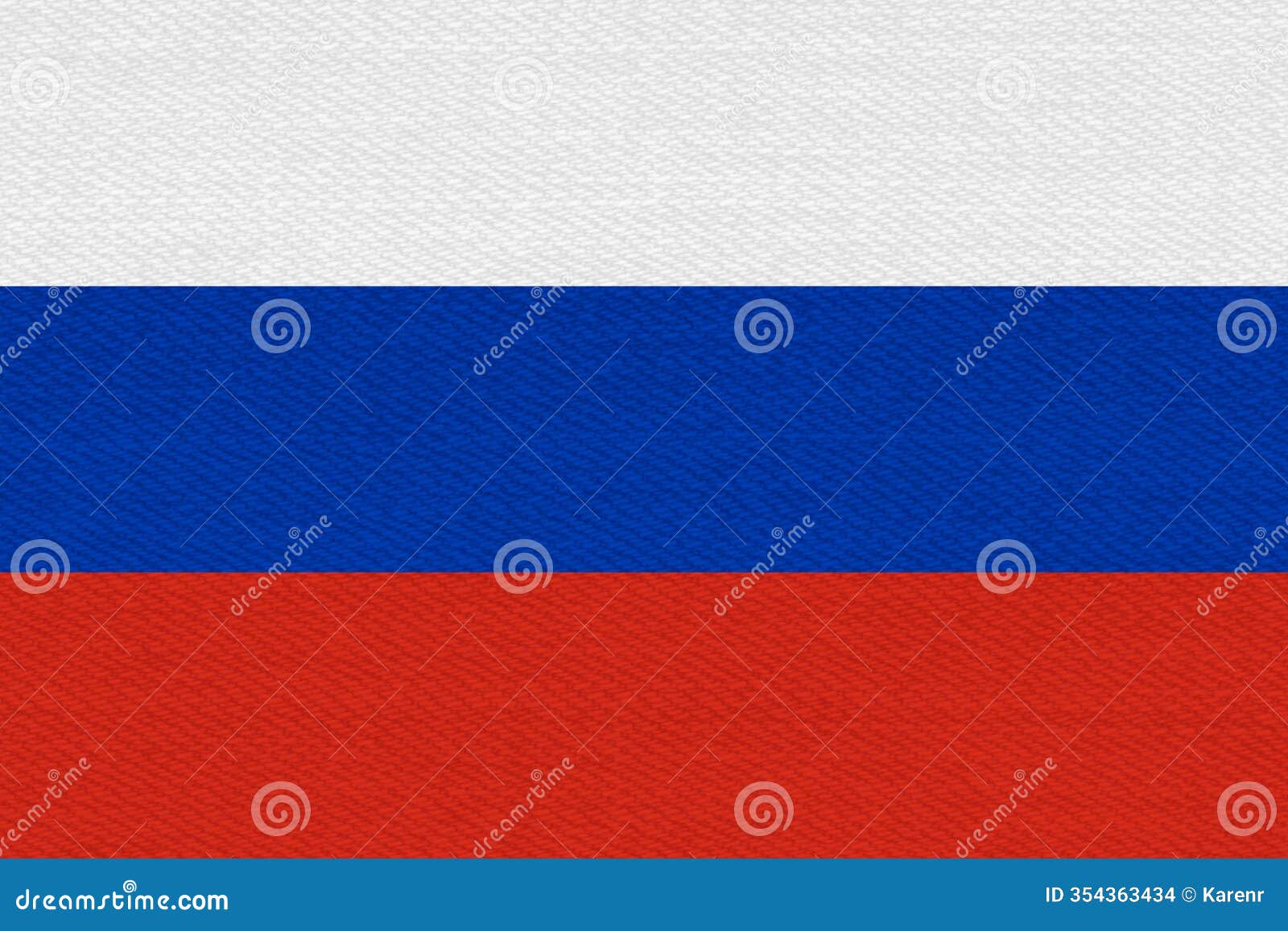 Russian National Flag Background with White, Blue and Red Horizontal ...