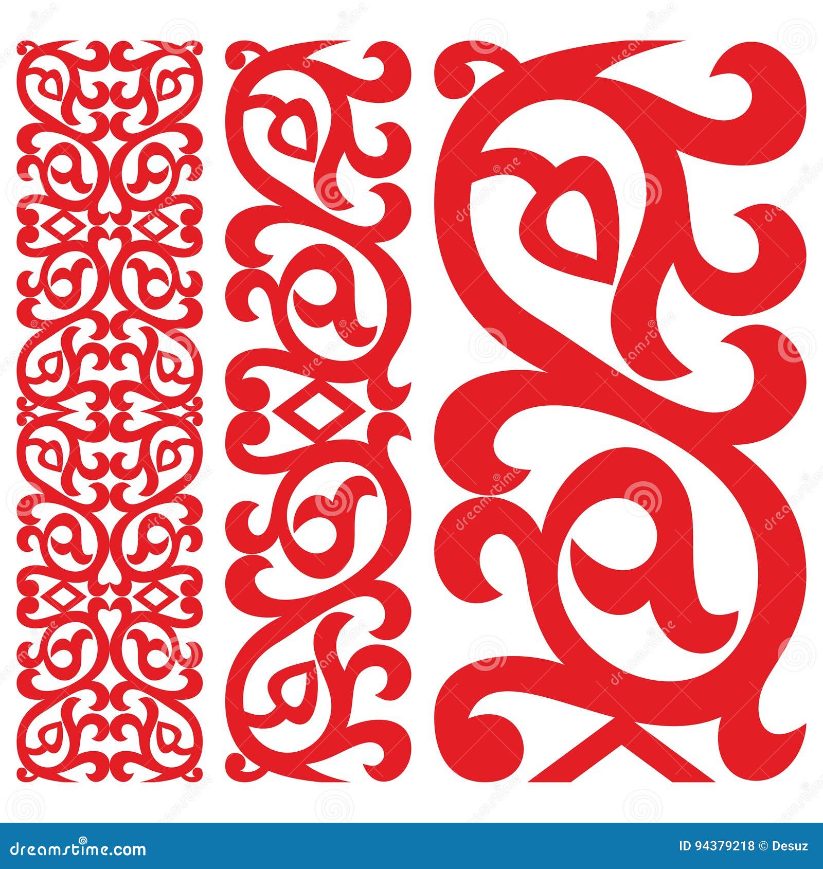 Russian National Pattern. Firebird. Vector Illustration On White ...