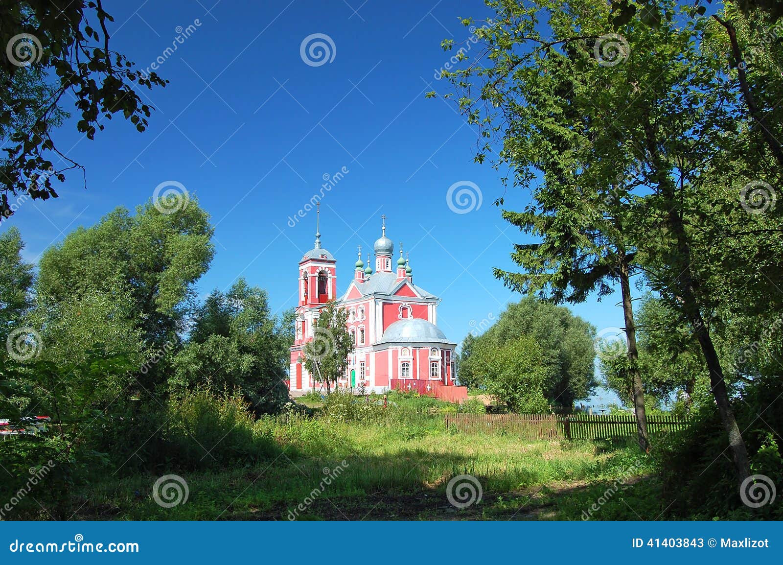 Russian nature! stock image. Image of architecture, clear - 41403843
