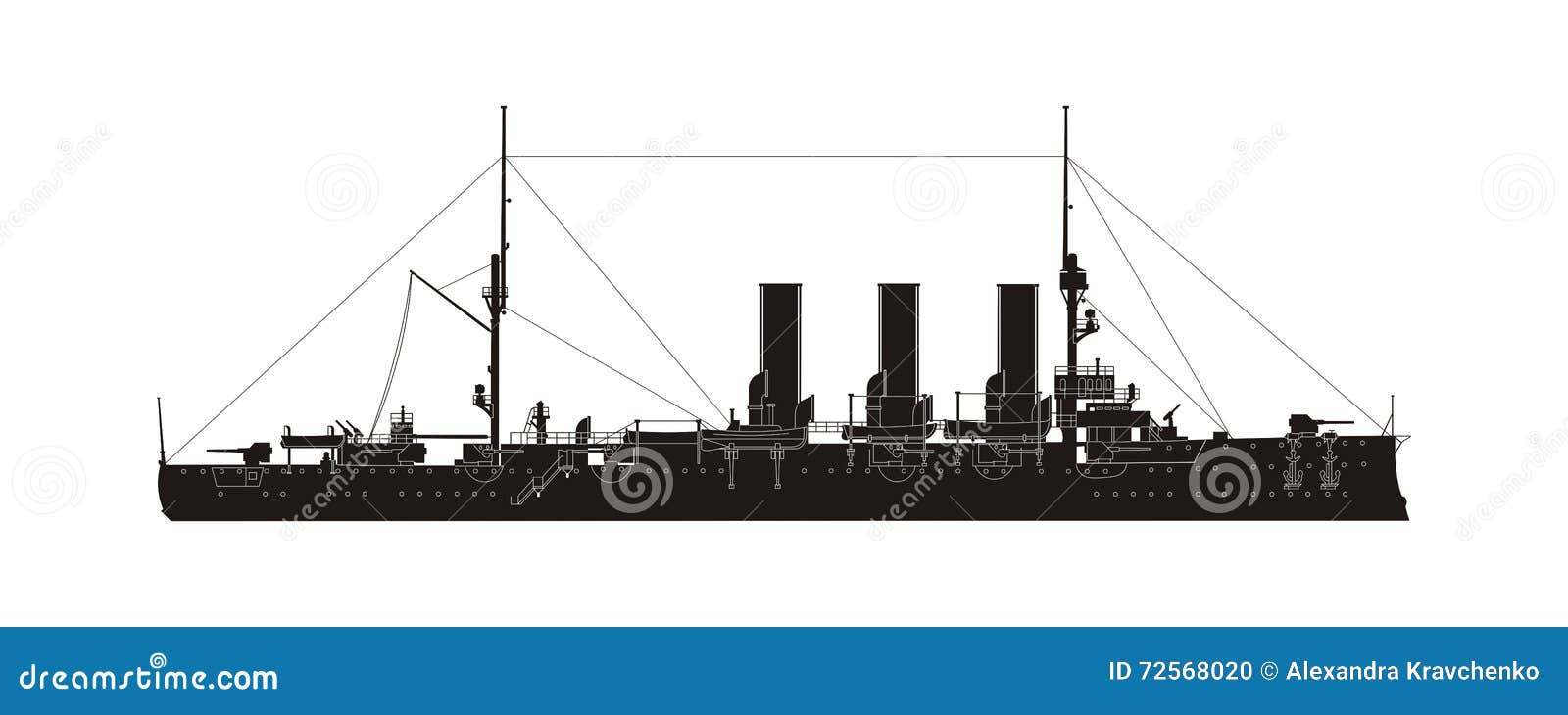 Russian Navy Soldiers Cartoon Vector | CartoonDealer.com #75272301