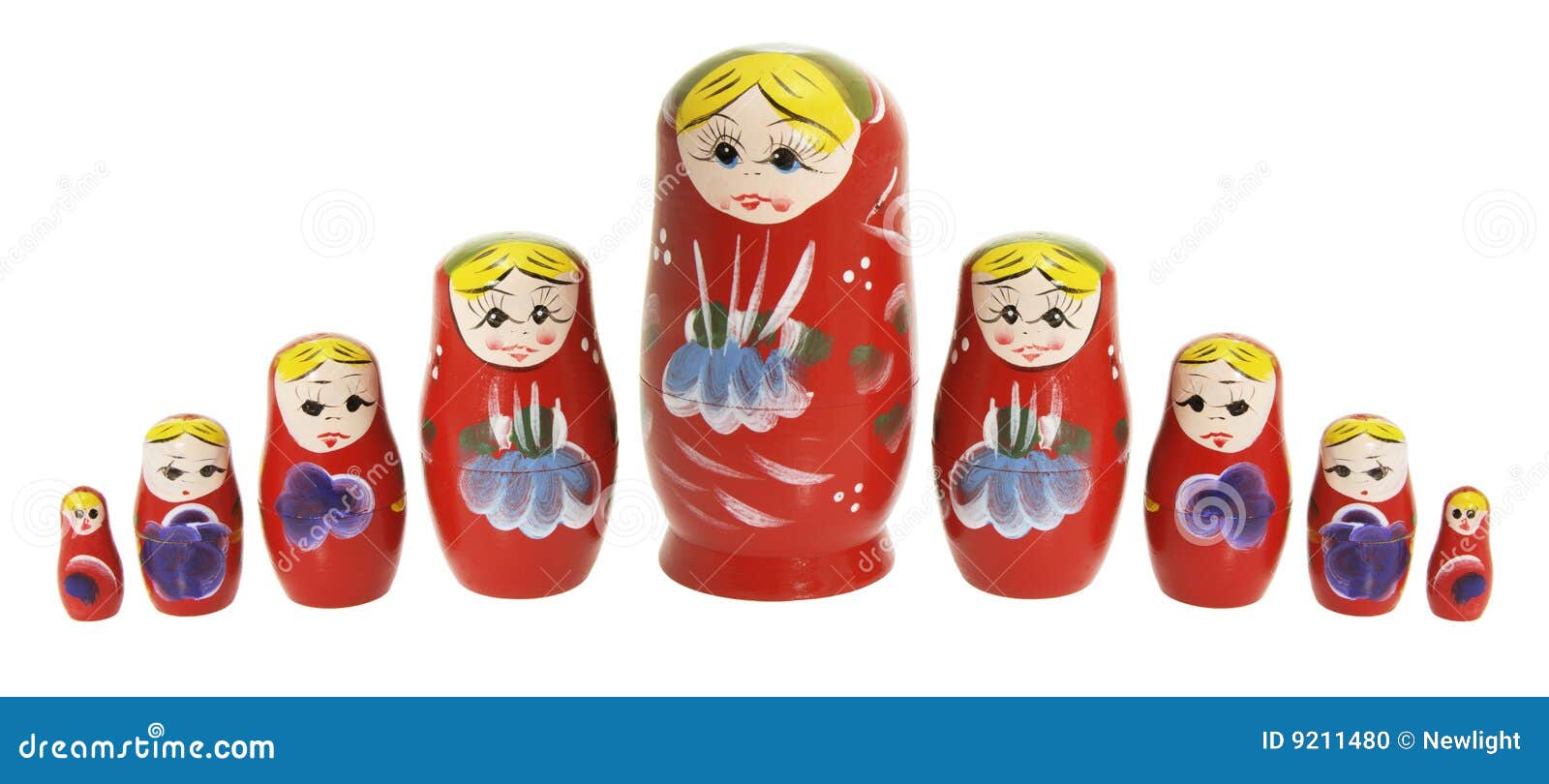 Russian Nesting Dolls Royalty-Free Stock Photography | CartoonDealer ...