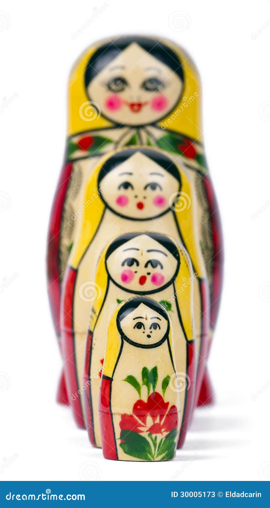 Matryoshka - Russian Nested Dolls Stock Image - Image of nesting ...