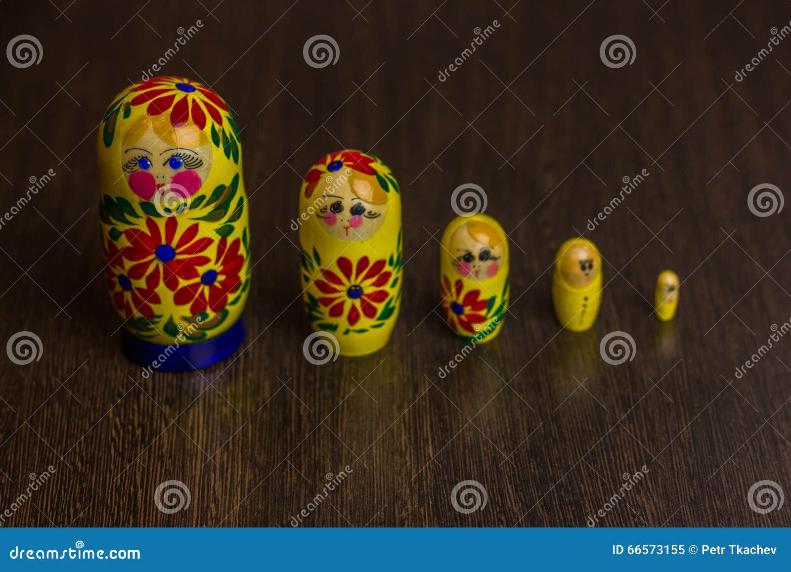 Russian Nesting Dolls, Babushkas or Matryoshkas Stock Image - Image of ...
