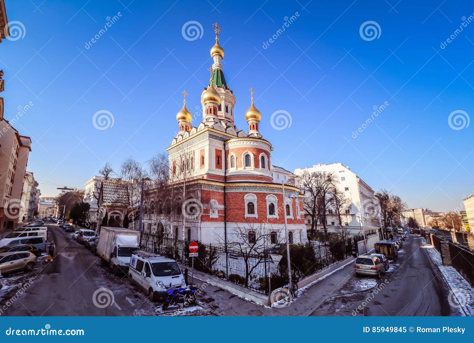 Russian Orthodox Cathedral in Vienna Editorial Image - Image of ...