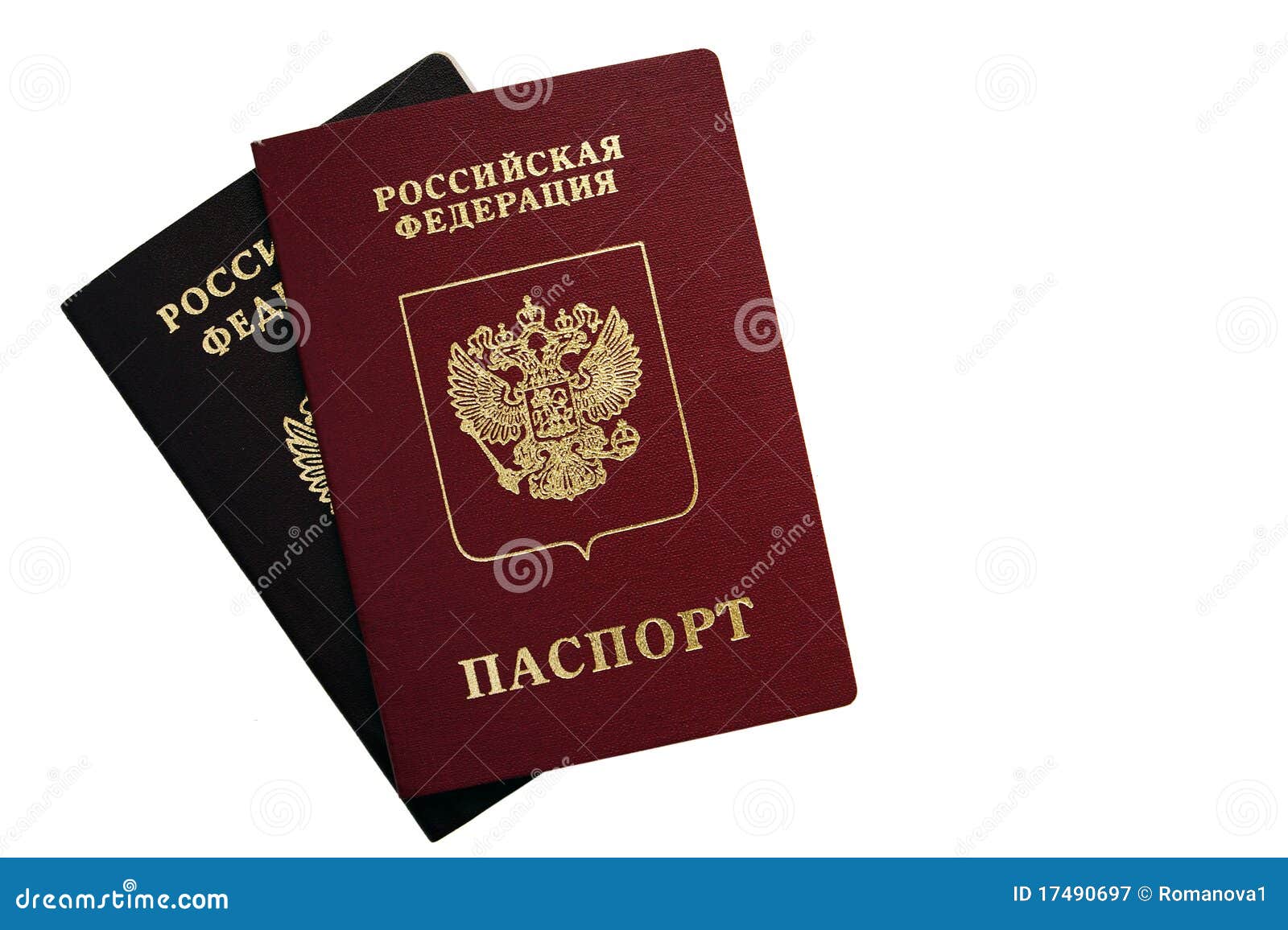 The Russian passport stock image. Image of arms, passport - 17490697