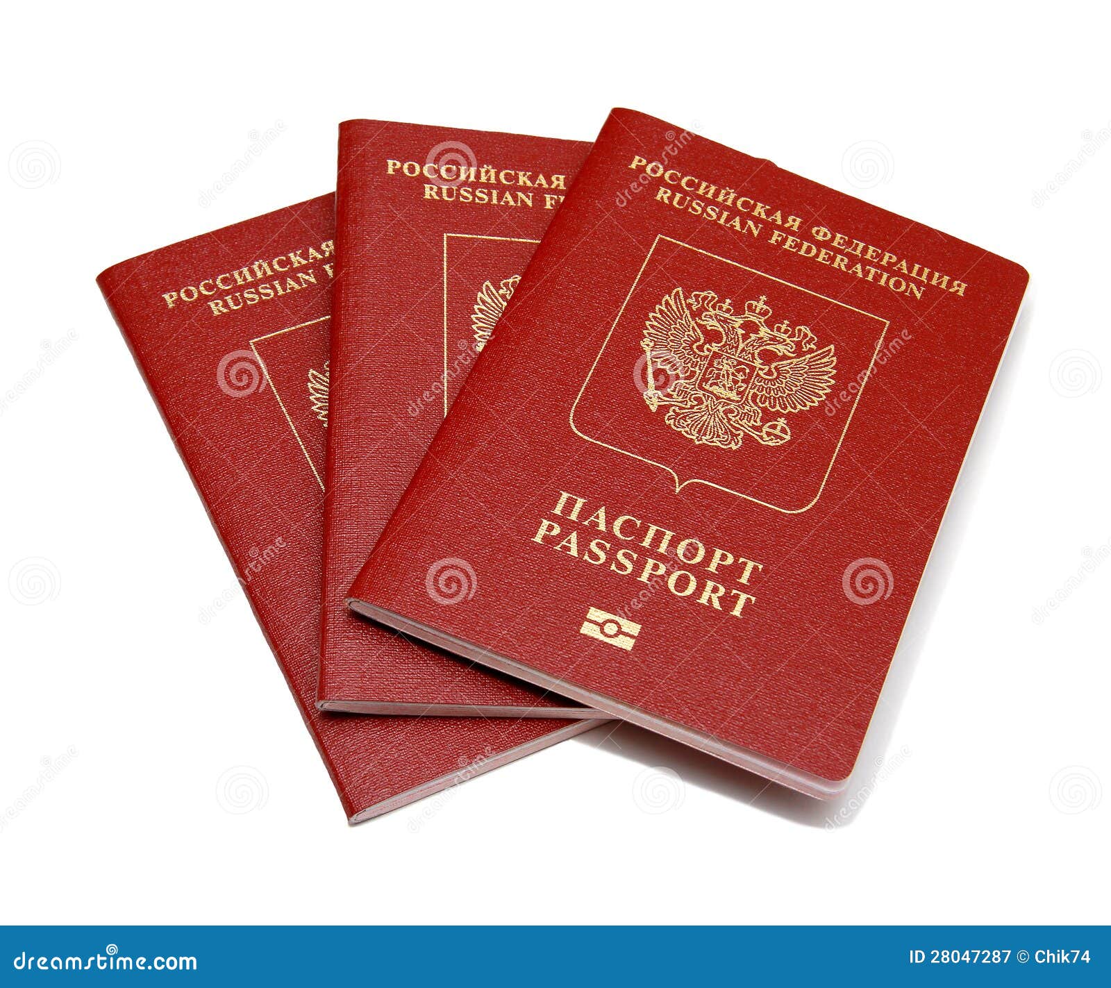 Russian passport stock image. Image of customs, subject - 28047287