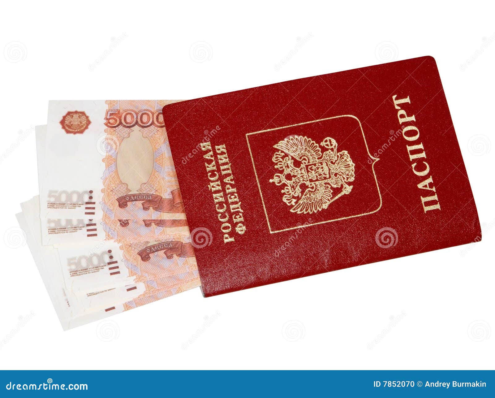 Russian Passport Picture. Image: 7852070