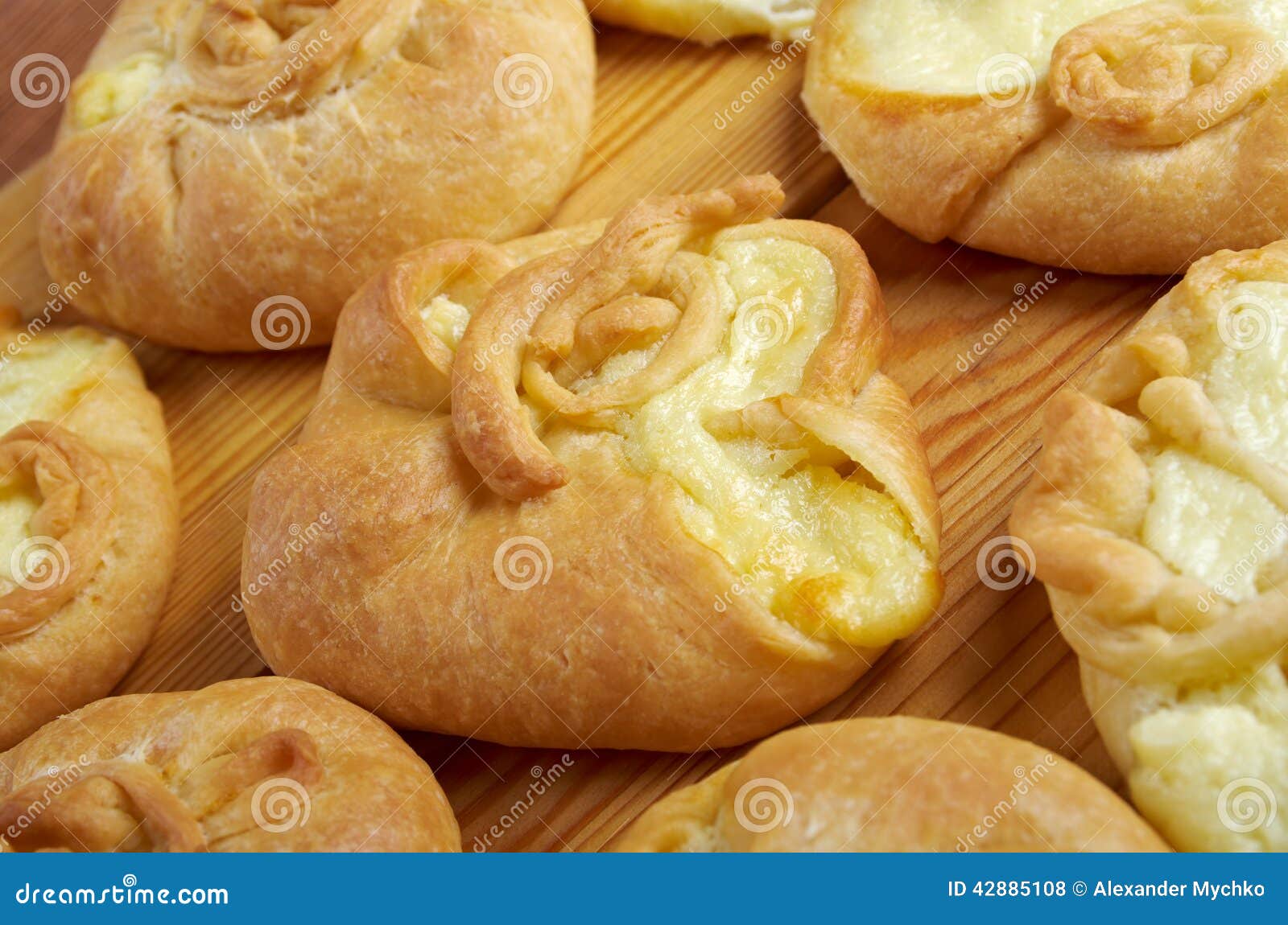Russian pies with cheese stock photo. Image of cheesecake - 42885108