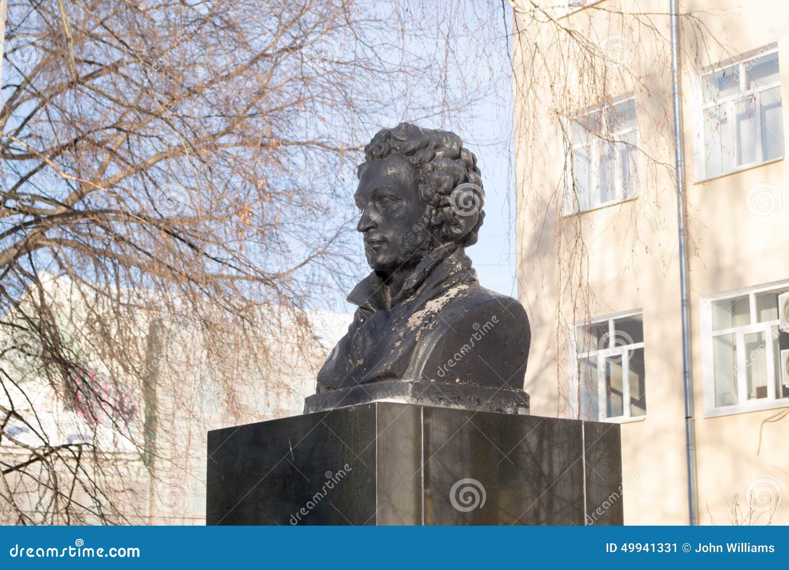 Russian Poet Pushkin stock image. Image of icon, russian - 49941331
