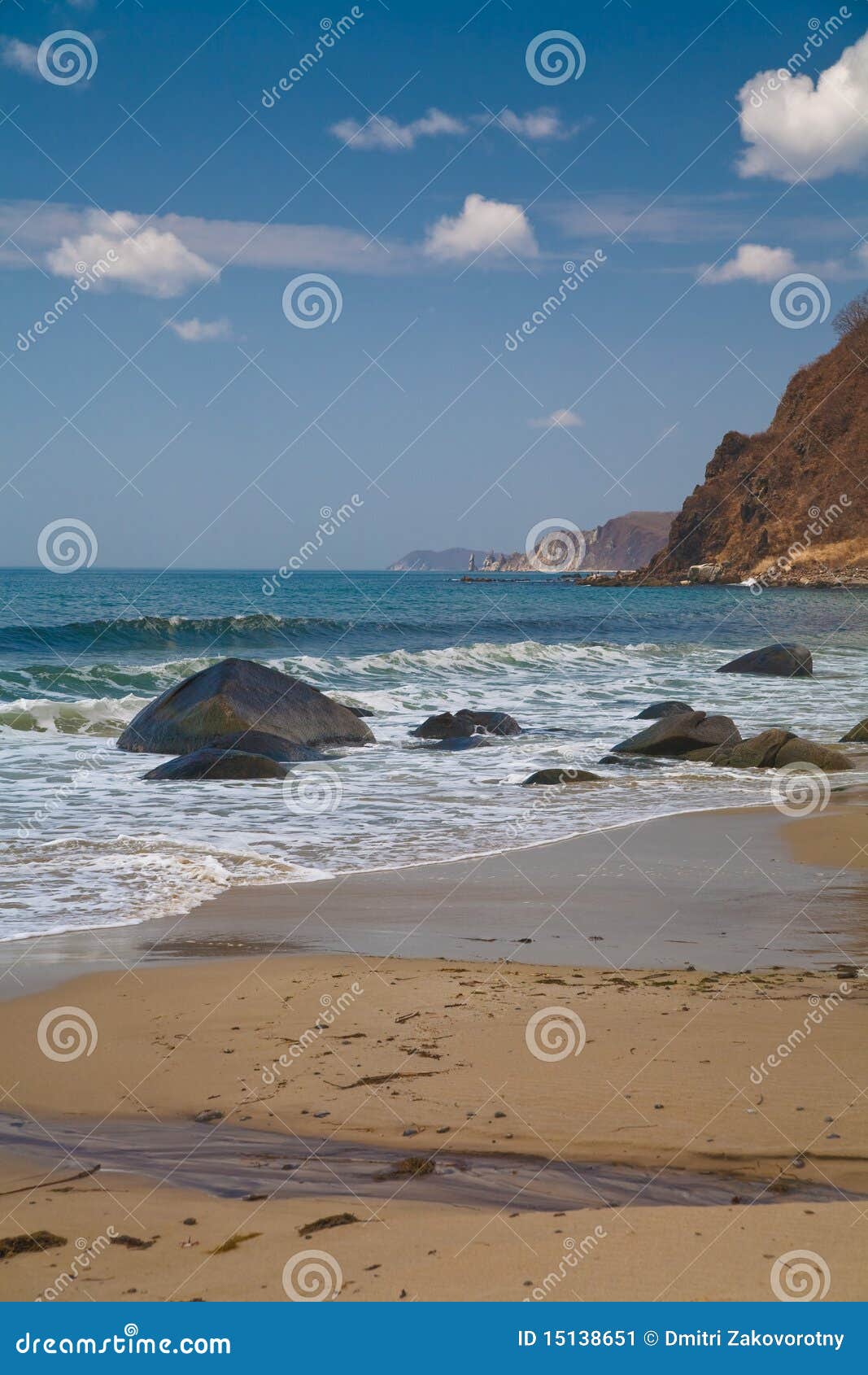 Russian, Primorye, Stones on Sea Coast Stock Image - Image of landscape ...