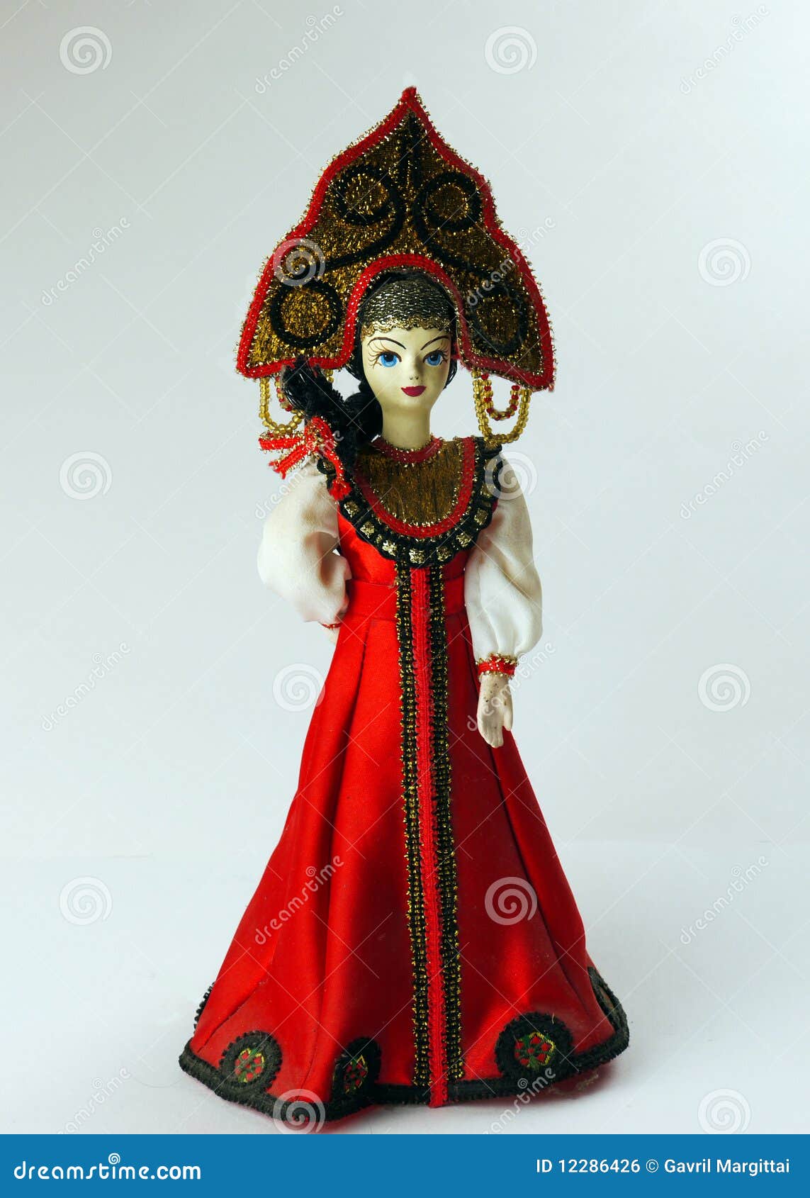 Queen Doll Beside Castle Stock Photography | CartoonDealer.com #38499014