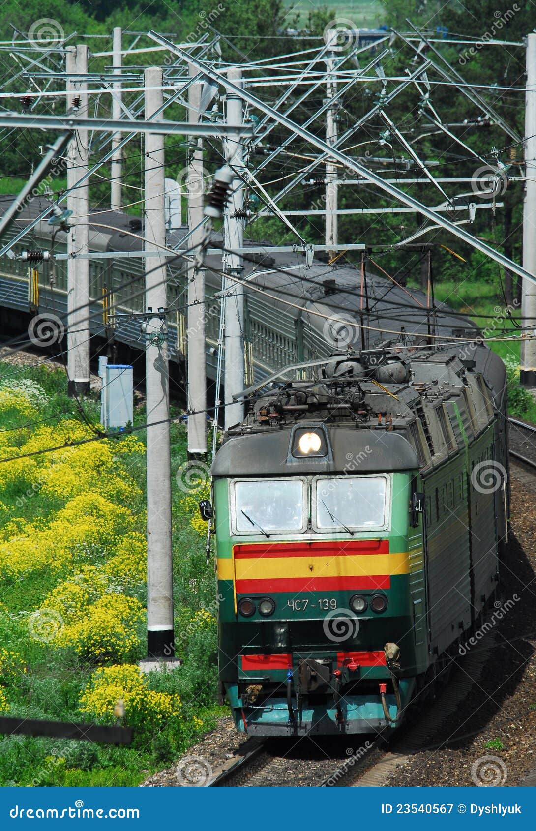 Russian Railway. the Passenger Train Editorial Photography - Image of ...