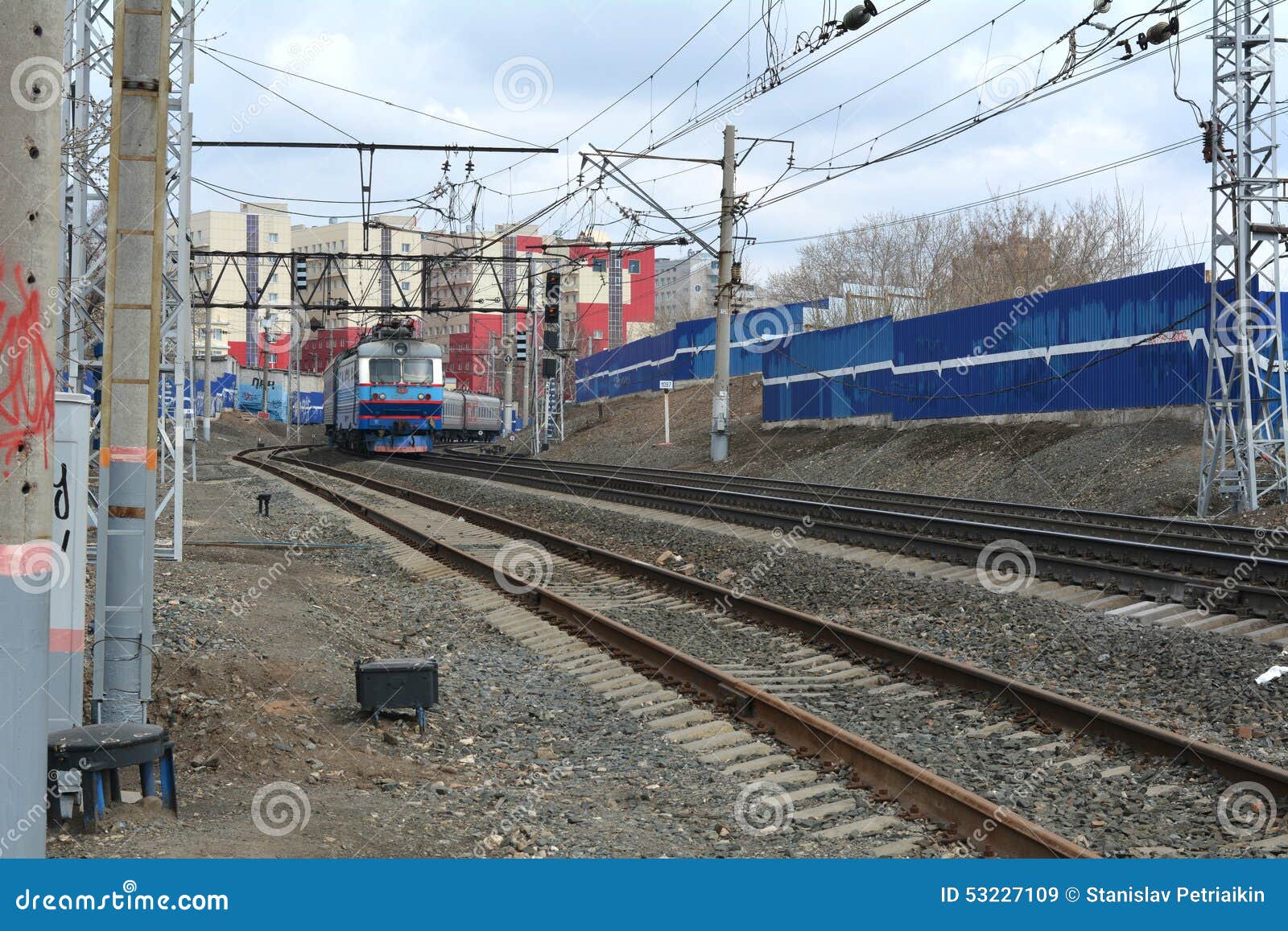Russian Railways (RZD) editorial stock image. Image of wagon - 53227109
