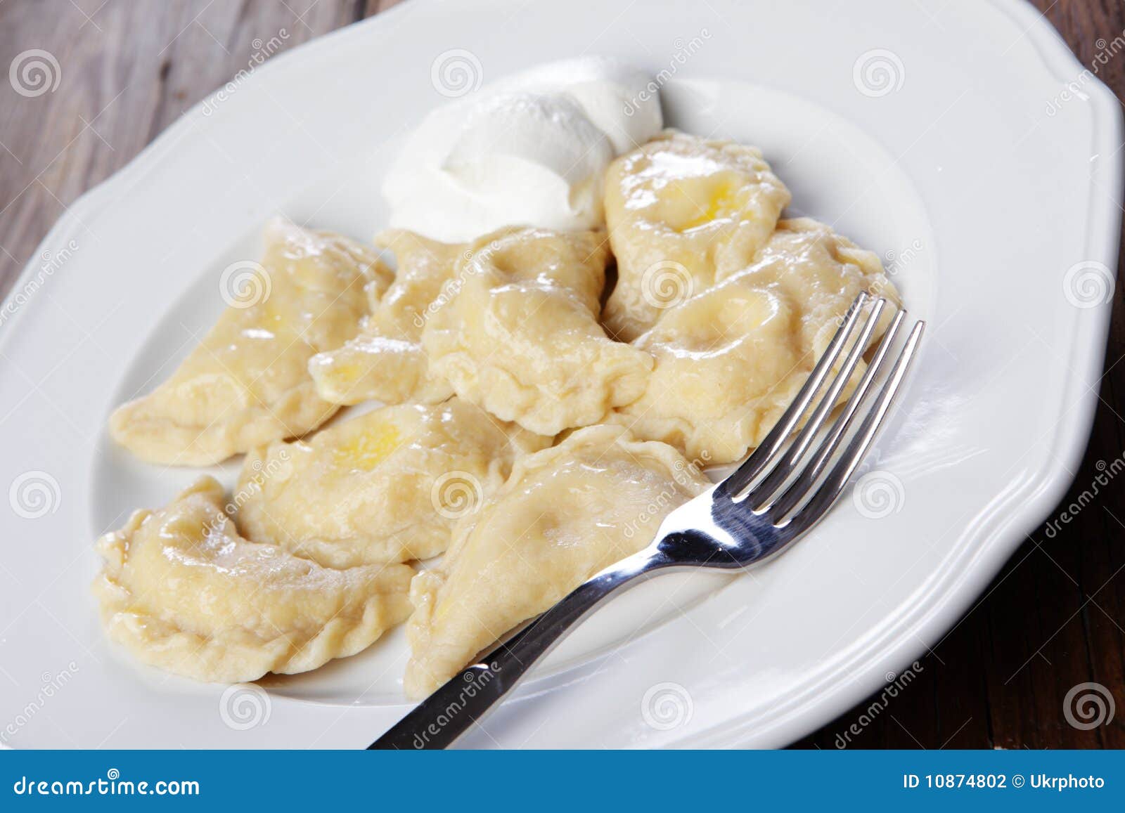 Russian ravioli stock photo. Image of prepared, butter - 10874802