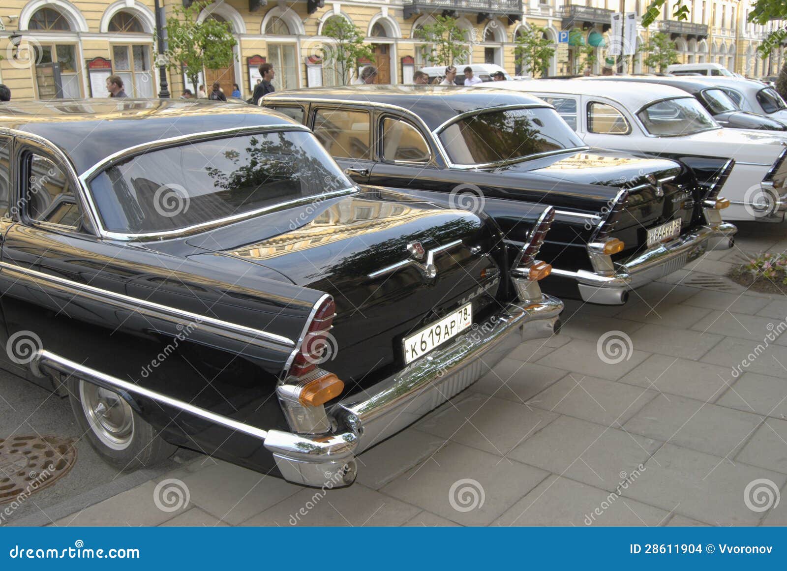 Russian Retro Cars editorial stock image. Image of abstract - 28611904