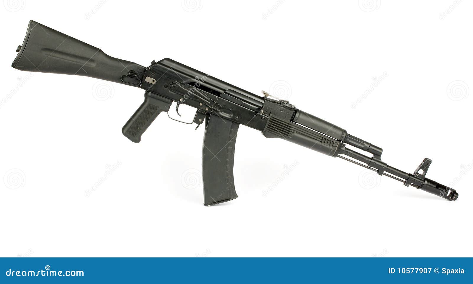 Russian rifle stock image. Image of firearm, shot, magazine - 10577907