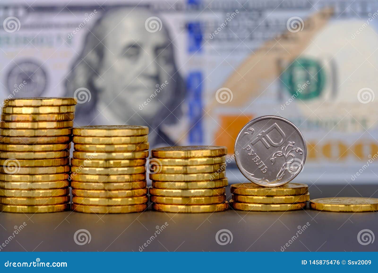 Rolling Gold Coin Dollar Sign Stock Photos - Free & Royalty-Free Stock ...