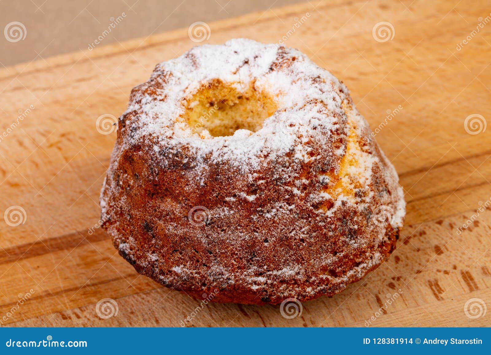 Russian Rum Baba stock photo. Image of brown, pastry - 128381914