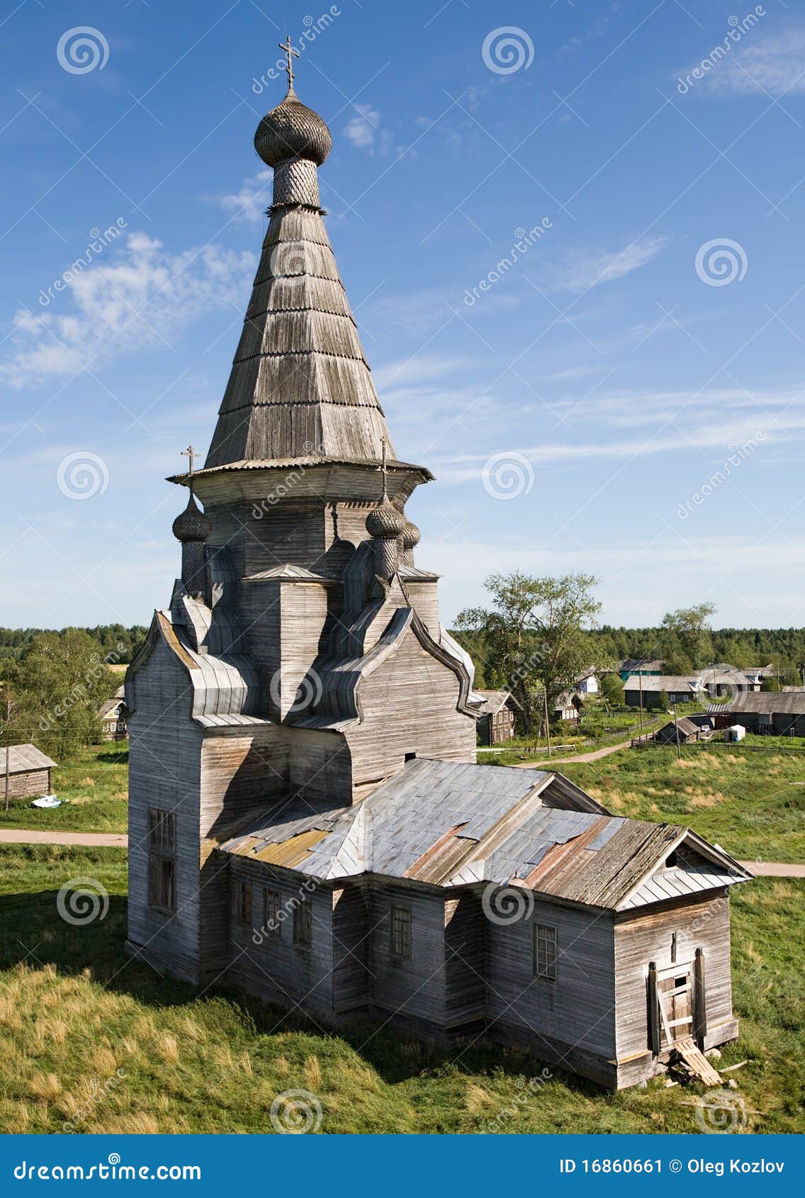 Russian rural church stock image. Image of view, outdoors - 16860661