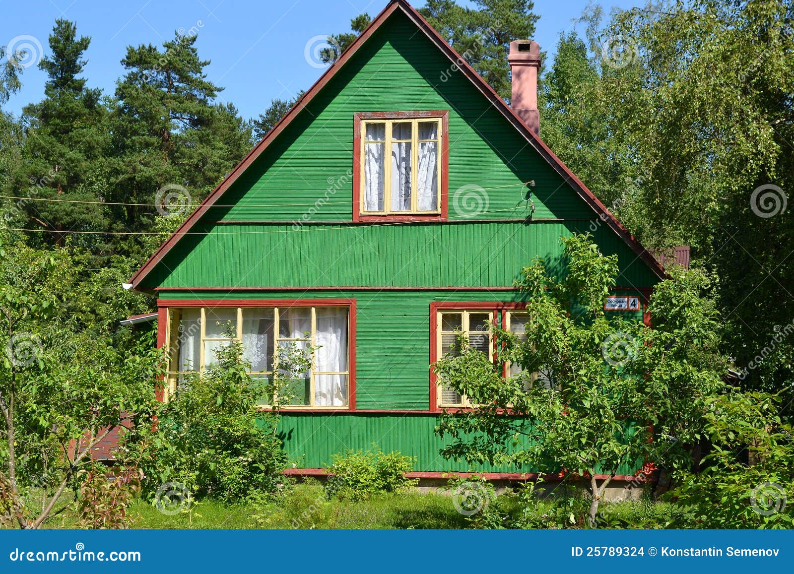 Russian rural house stock photo. Image of shack, traditional - 25789324