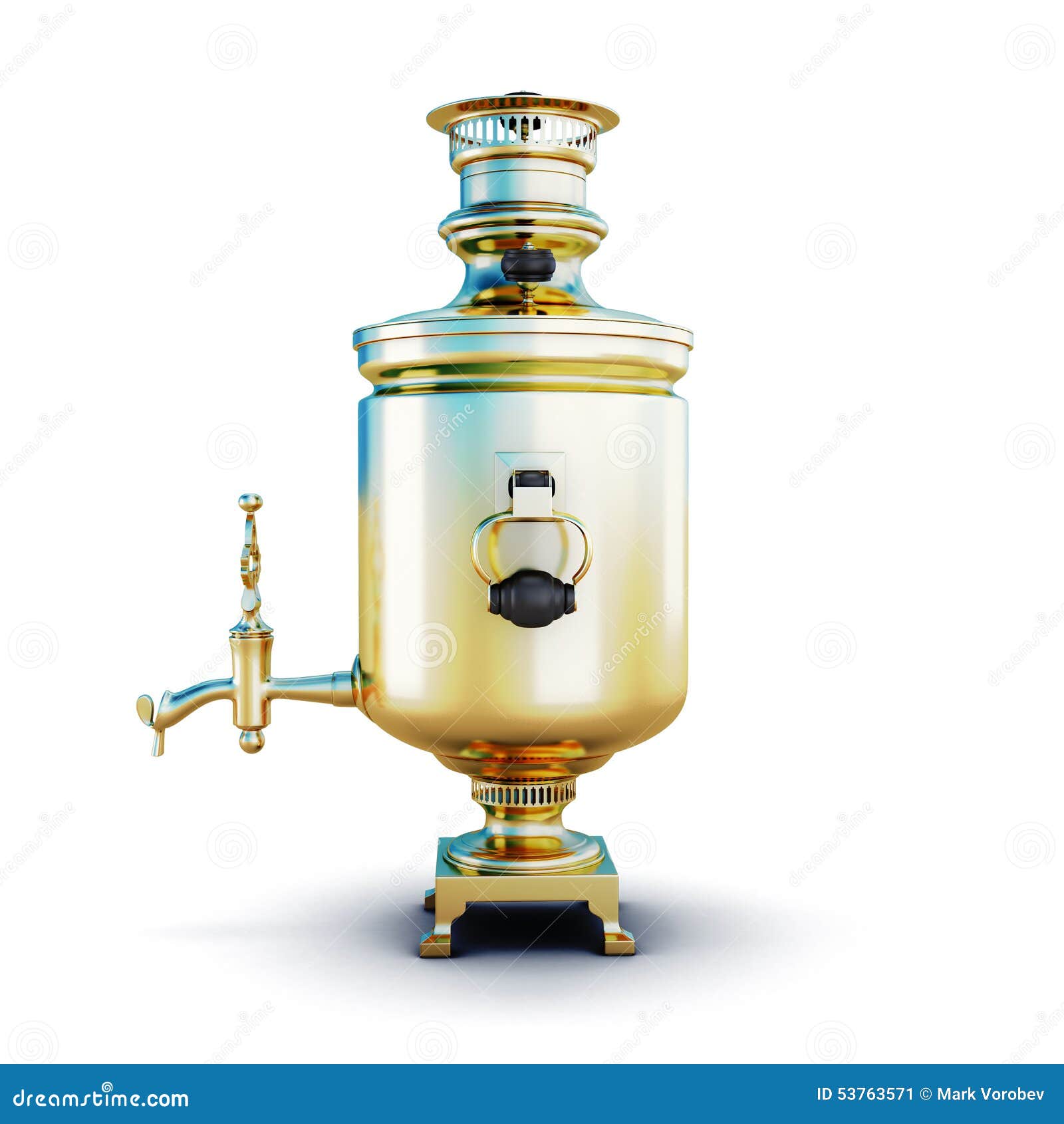 Russian Samovar Logo Royalty-Free Stock Photo | CartoonDealer.com #42405927