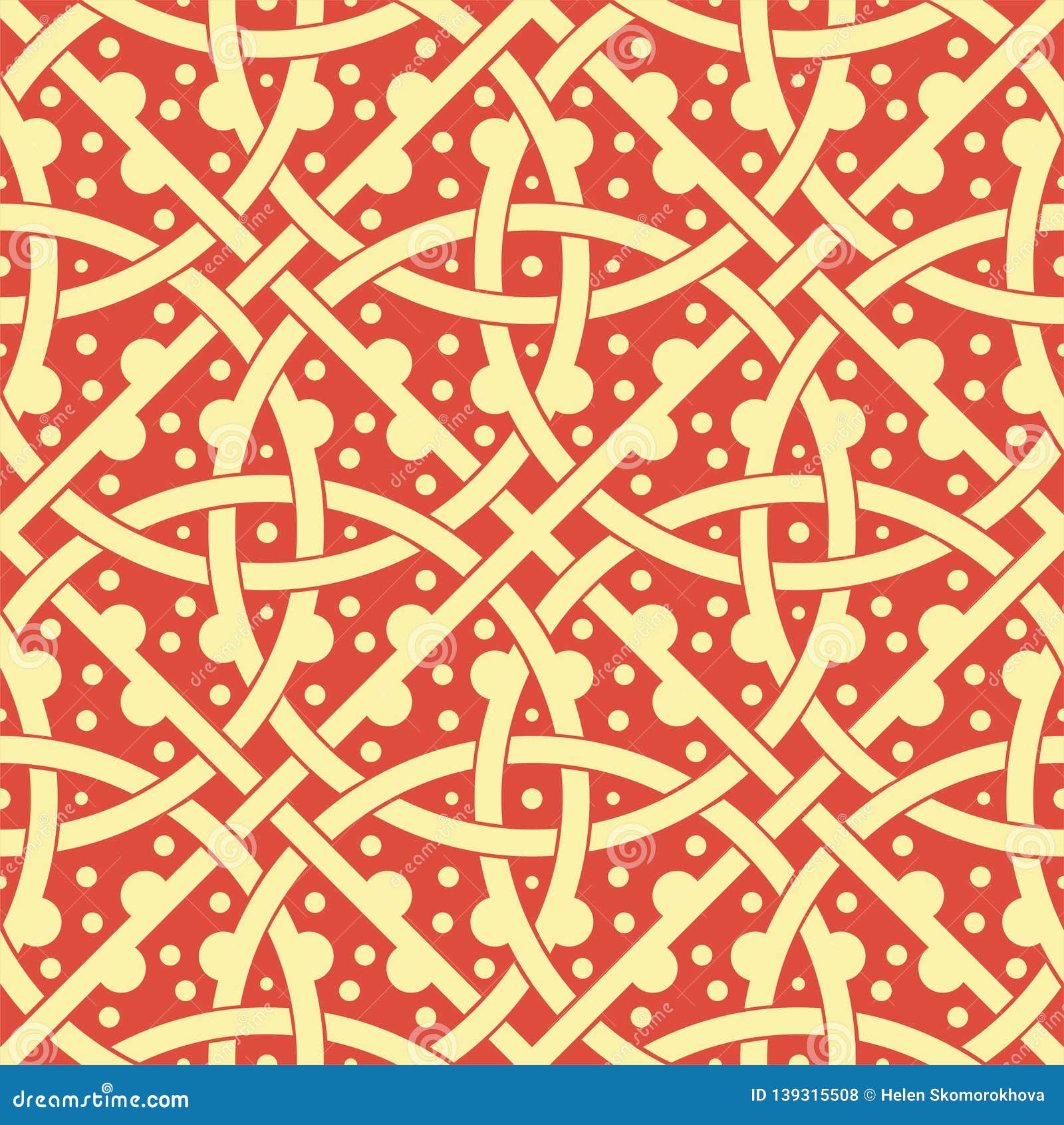 Seamless Slavic Folk Art Embroidery Pattern Vector Illustration ...