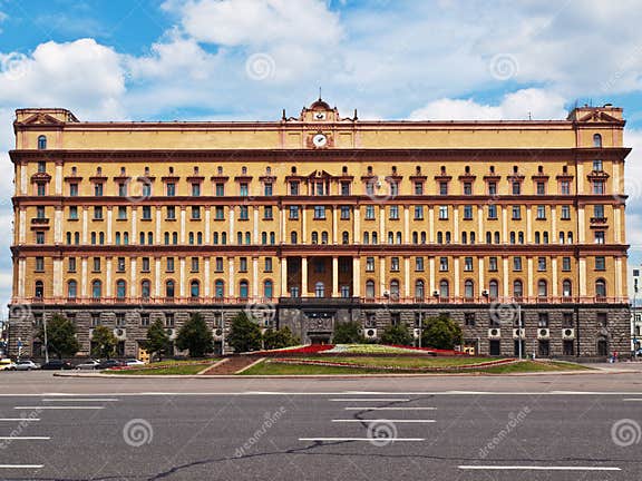 Russian Secret Service Building Stock Image - Image of bolshevik ...