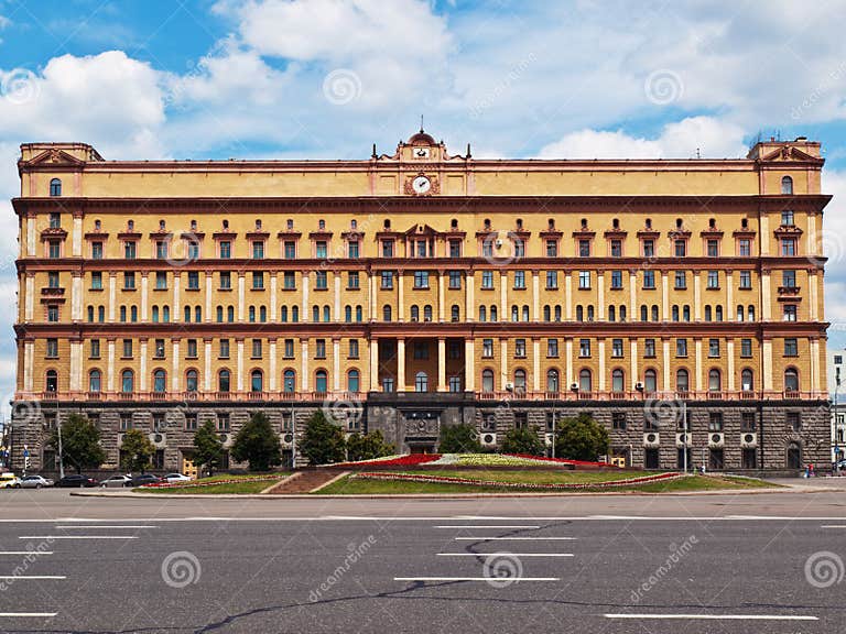 Russian Secret Service Building Stock Image - Image of bolshevik ...