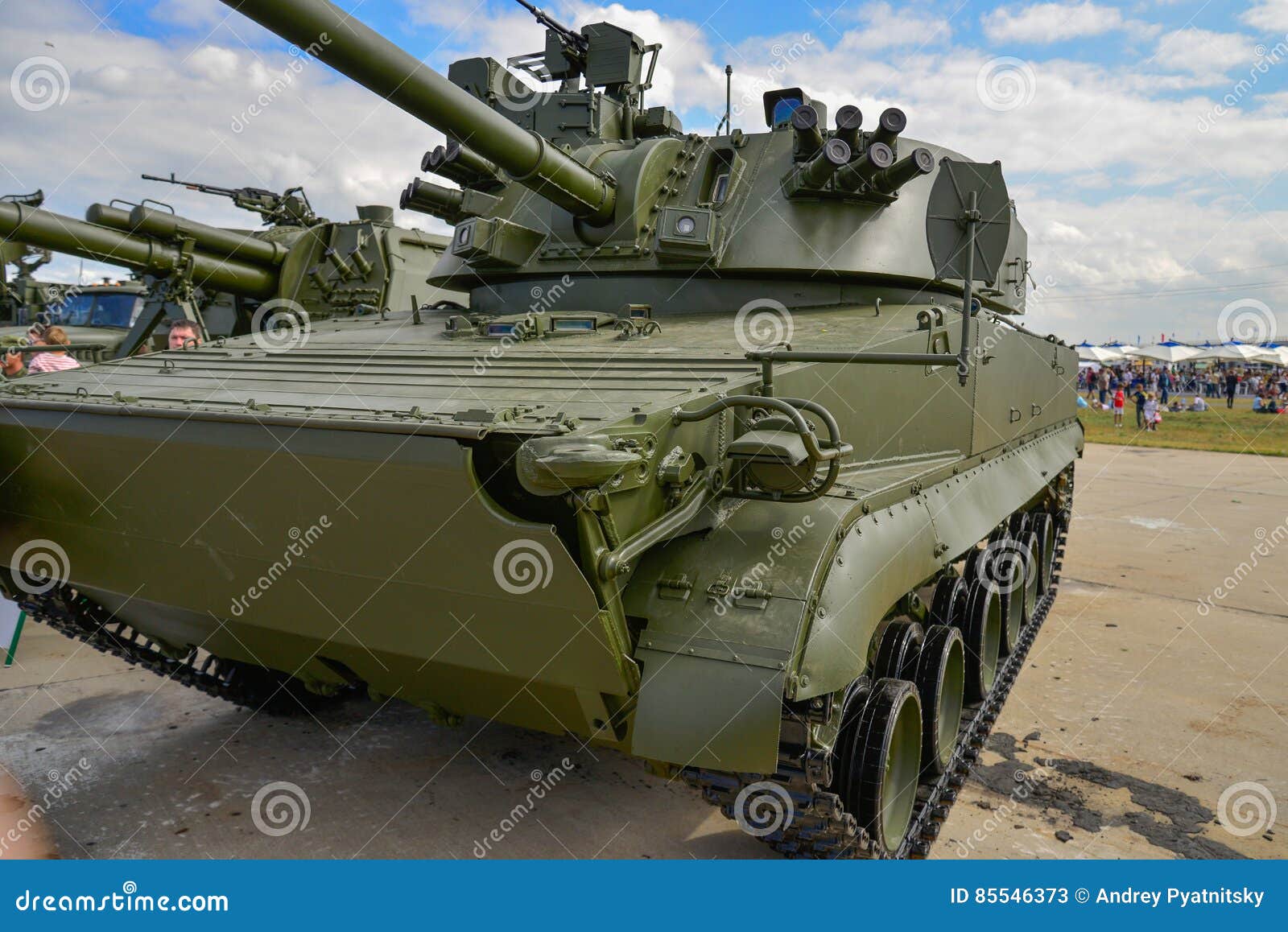 Russian Self-propelled Howitzer Editorial Stock Photo - Image of ...