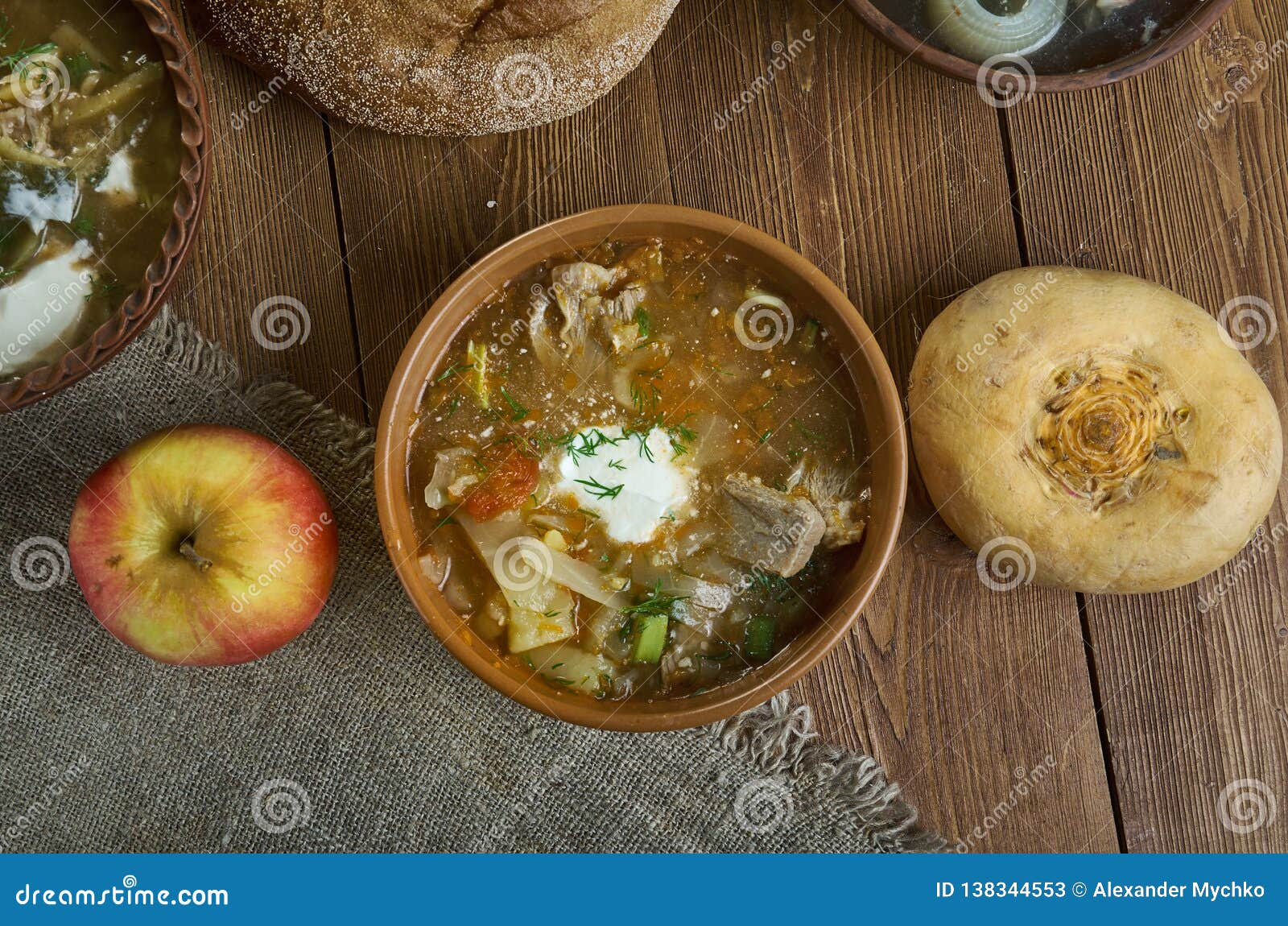 Russian Shchi stock image. Image of shchi, healthy, homemade - 138344553