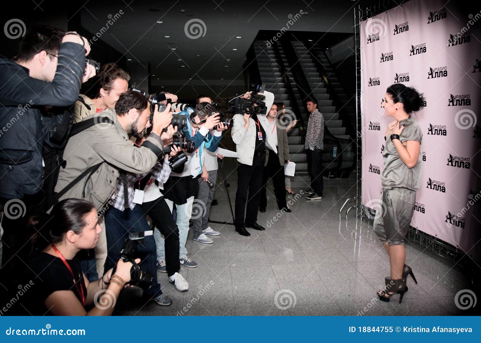 Russian Singer Elka editorial image. Image of glow, festival - 18844755