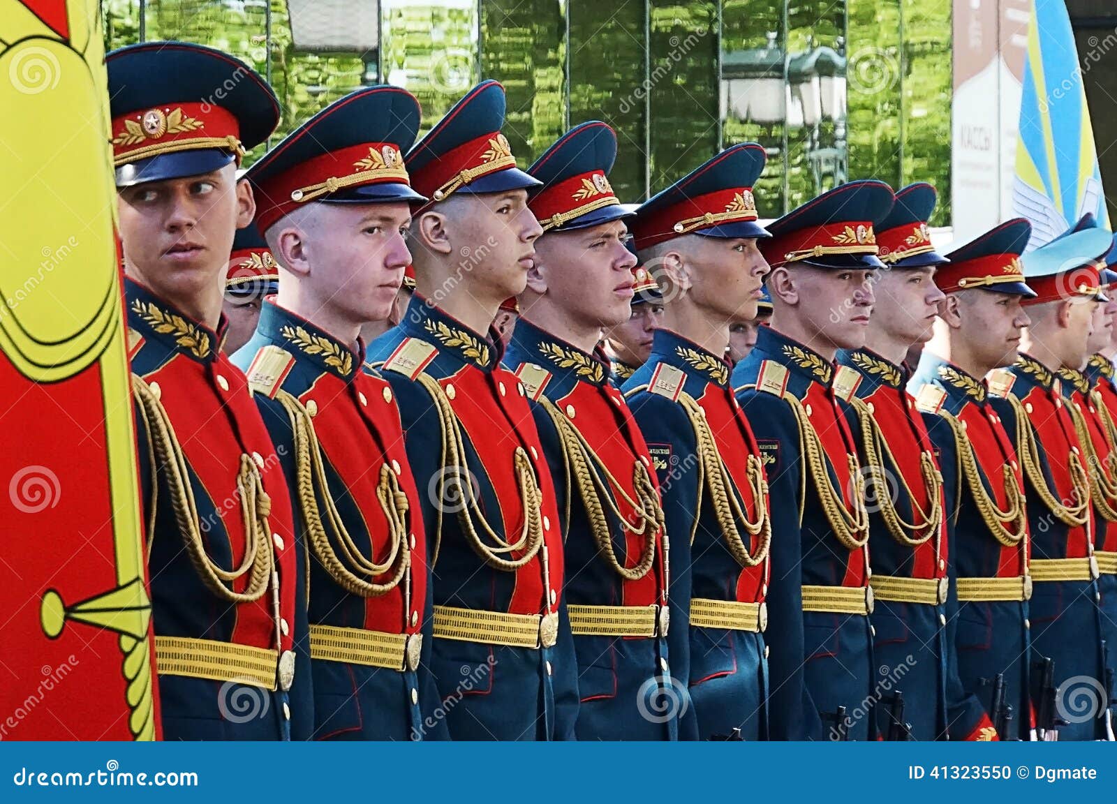 Russian Soldiers At Parade Formation Editorial Image | CartoonDealer ...