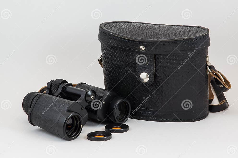 Russian Soviet binoculars stock photo. Image of army - 49840598