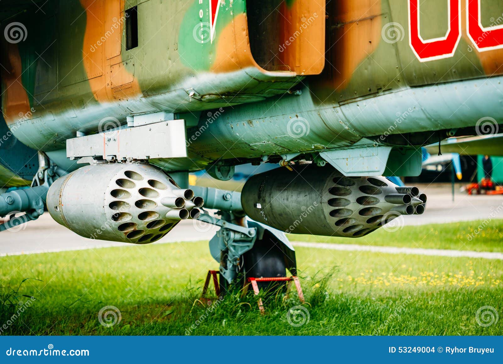 Russian Soviet Mikoyan MiG-27 is a Variable Stock Photo - Image of ...