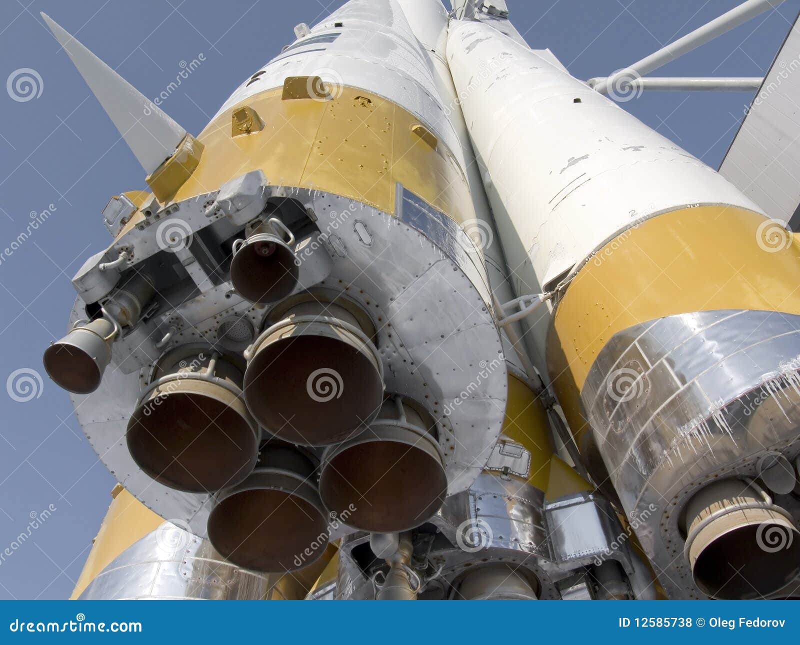 Russian Space Shuttle. editorial stock photo. Image of cold - 12585738