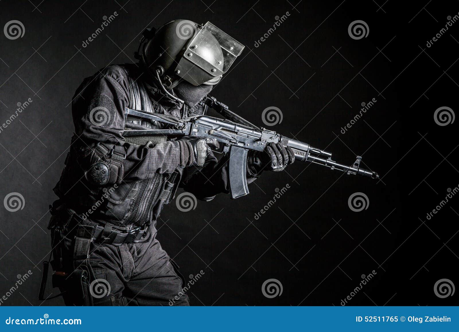 Russian Special Forces Operator Stock Photography | CartoonDealer.com ...