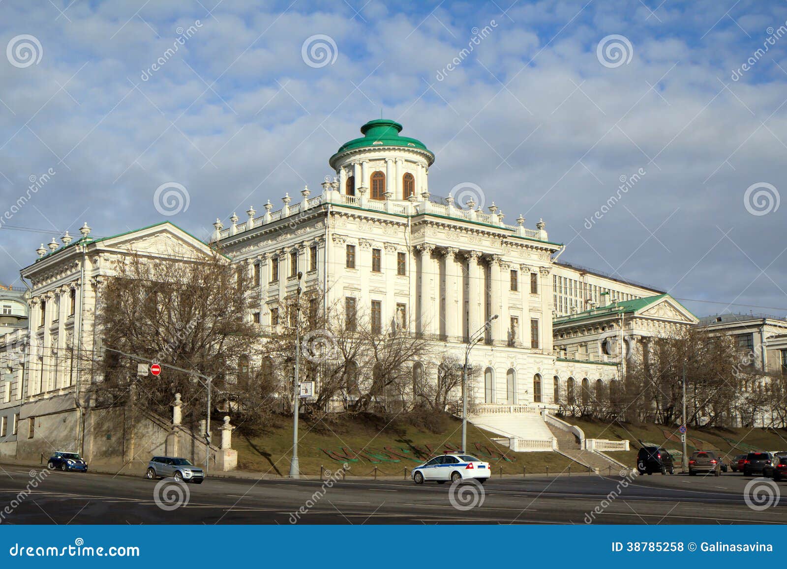 Russian state library stock photo. Image of state, green - 38785258