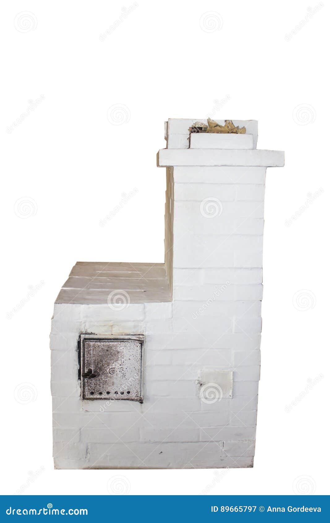 Russian stove stock image. Image of isolated, izba, kitchen - 89665797